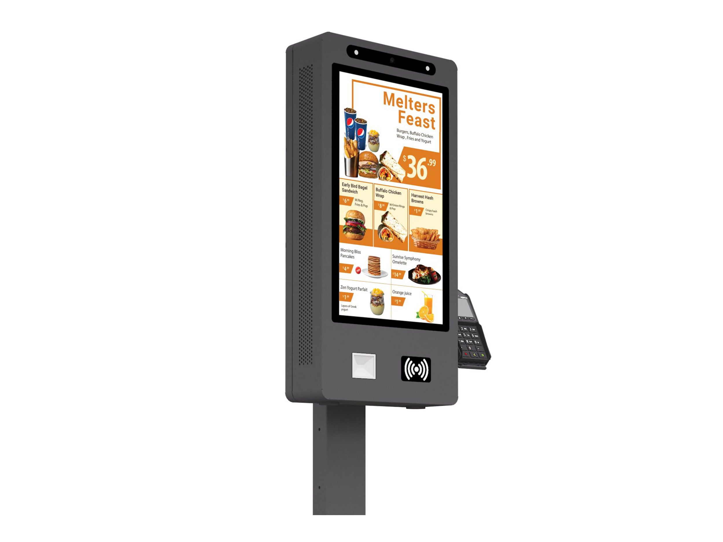 Outdoor Self-Order Kiosk with Software for Food Trucks – PRISM Digital ...