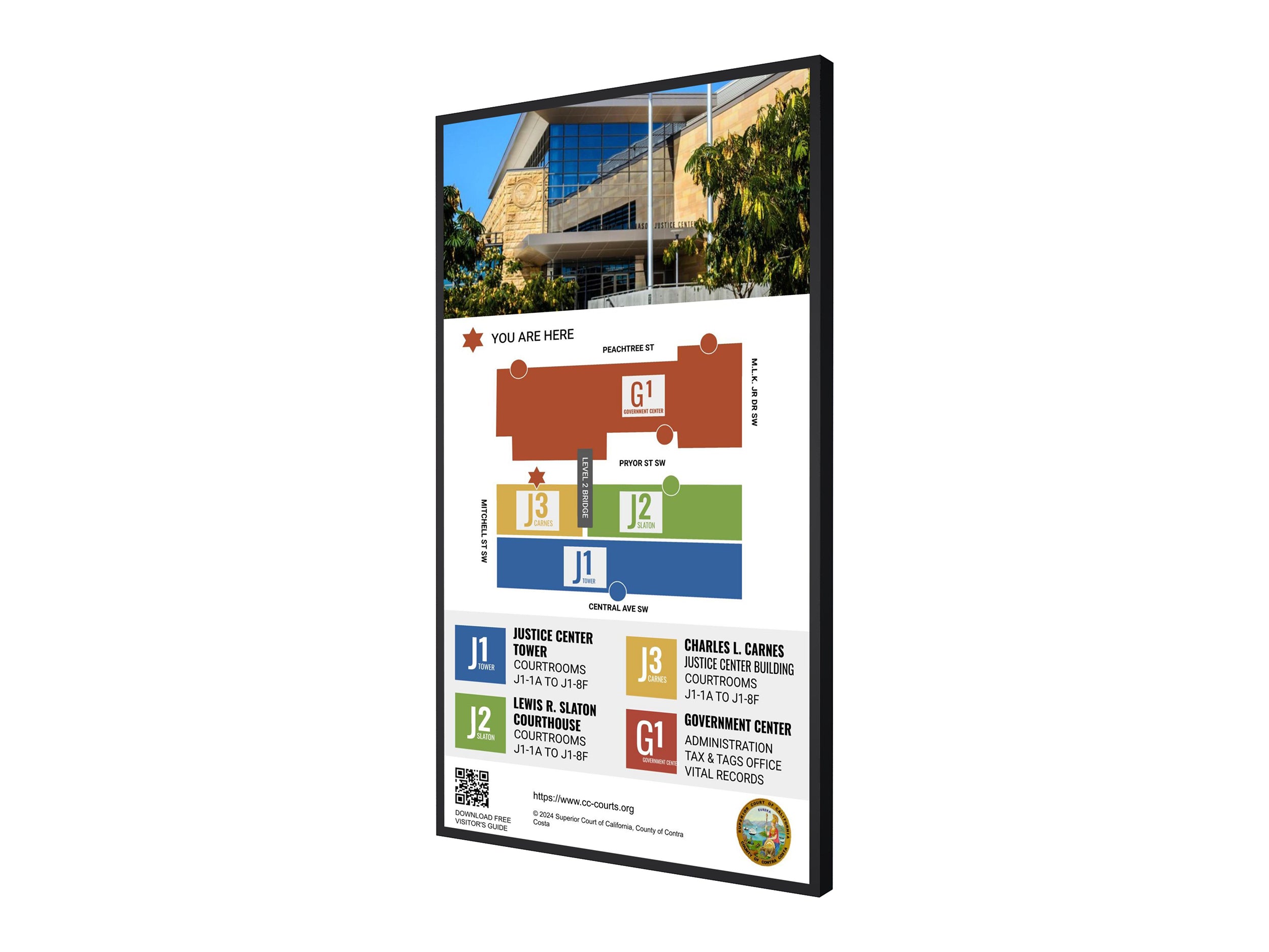 32" - 65" Touch Screen Wall Mountable Digital Signage Portrait Orienta ...