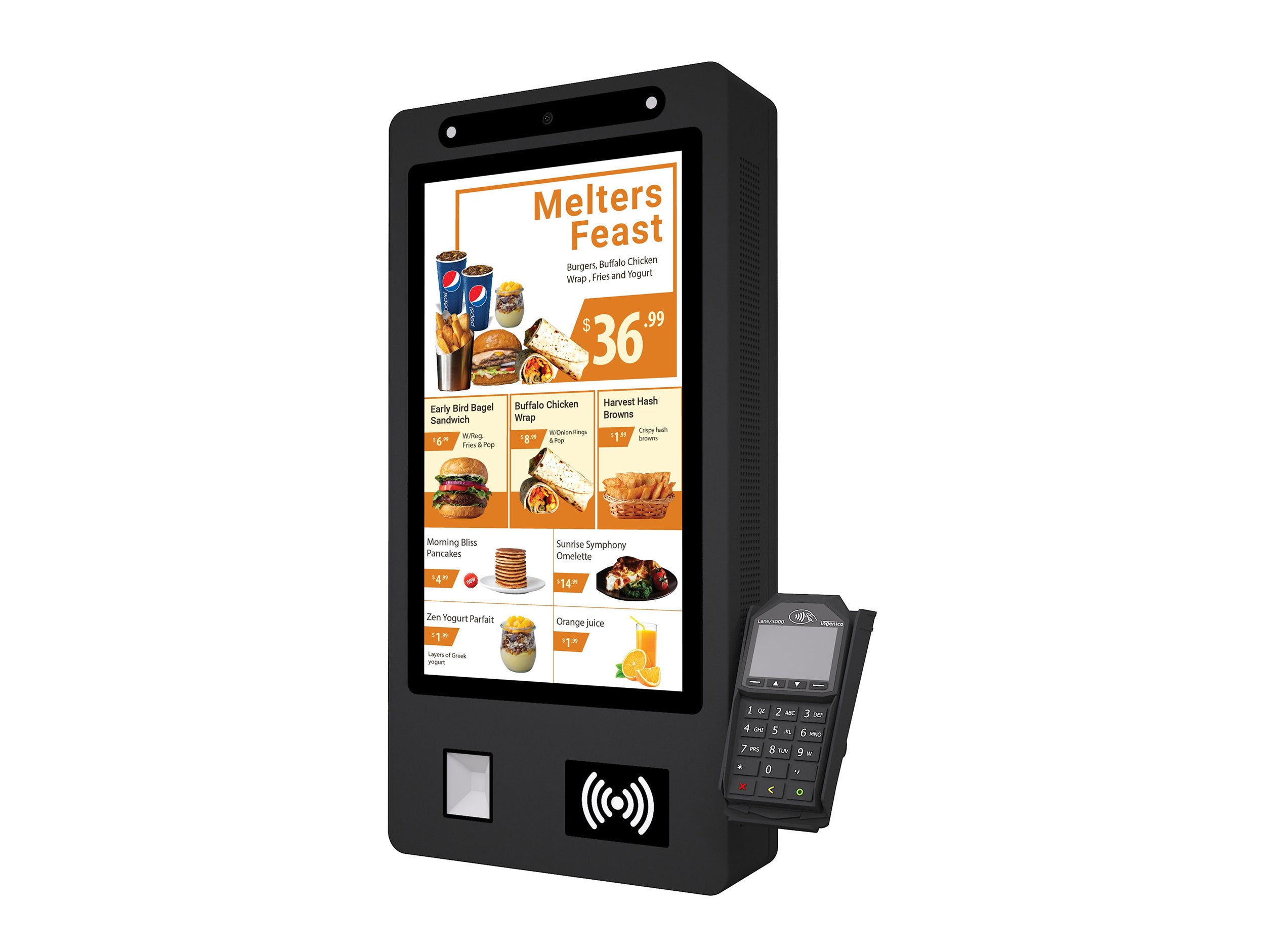 Outdoor Self-Order Kiosk with Software for Food Trucks – PRISM Digital ...